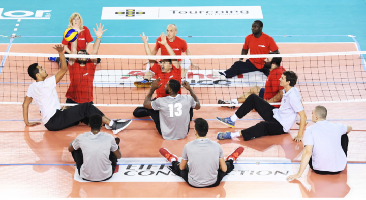 Volley assis • Comité Paralympique et Sportif Français