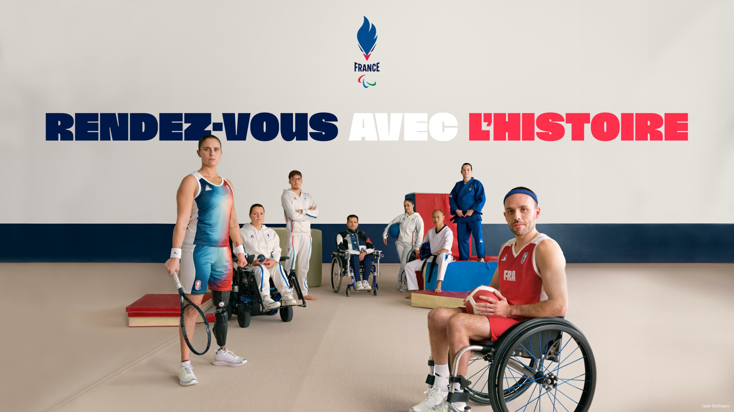 La délégation française pour les Jeux Paralympiques de Paris 2024 au ...